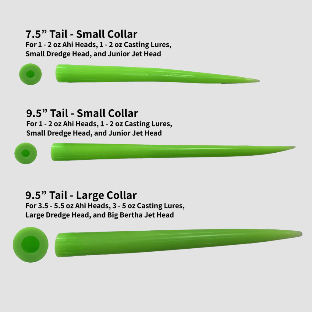 Ahi Tails – WolfPack Tackle